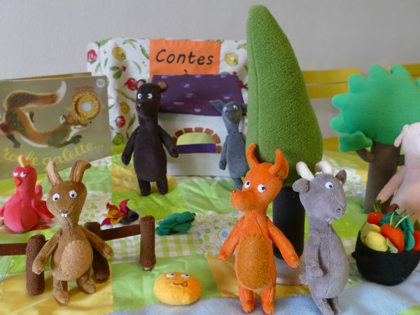 Contes et comptines en tissu - Pôle Métropole de la Bibliothèque ...
